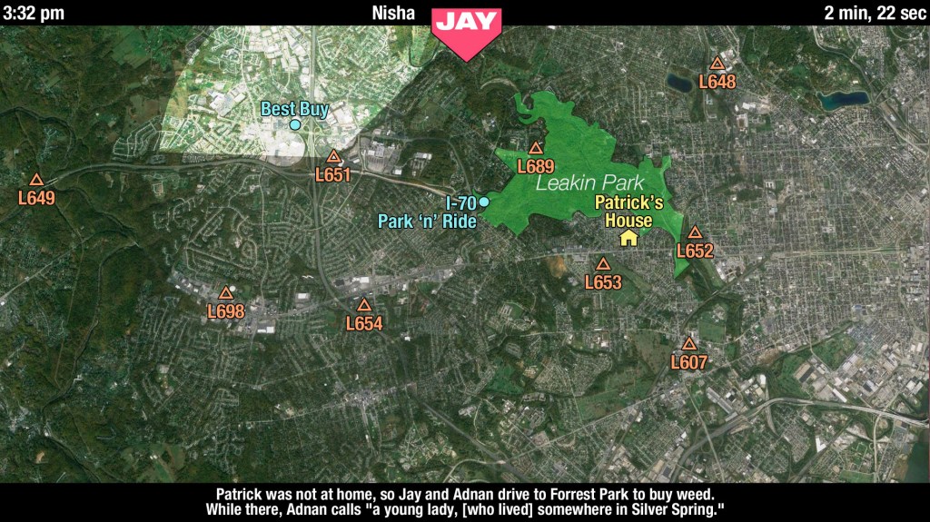 Cellphone Maps for the Docket’s Serial Special – February 13, 1 p.m ...